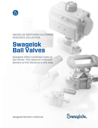 Swagelok ball valves with ball valve PDF catalogs